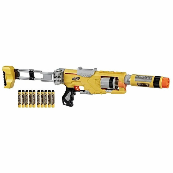 Nerf | Toys | New Nerf Nstrike Icon Series Spectre Rev5 Blaster 6 ...